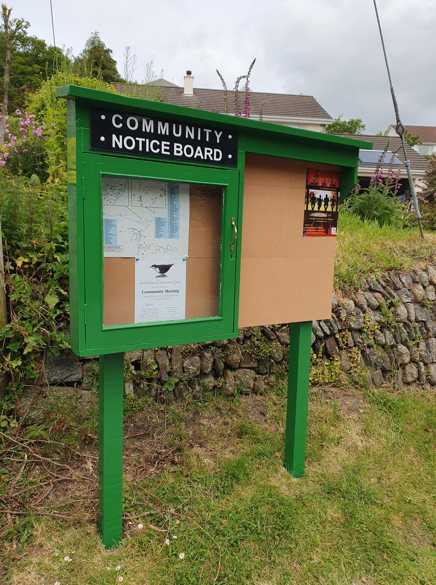 Community Notice Board Project | Lowertown
